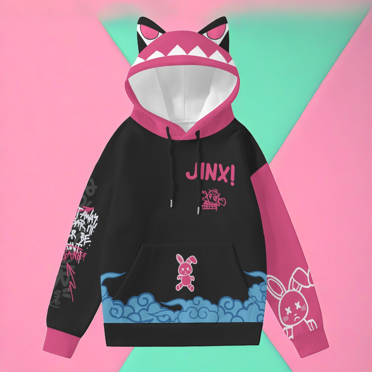 TAW | Arcane Cosplay Jinx Hoodie Unisex – The Anime World
