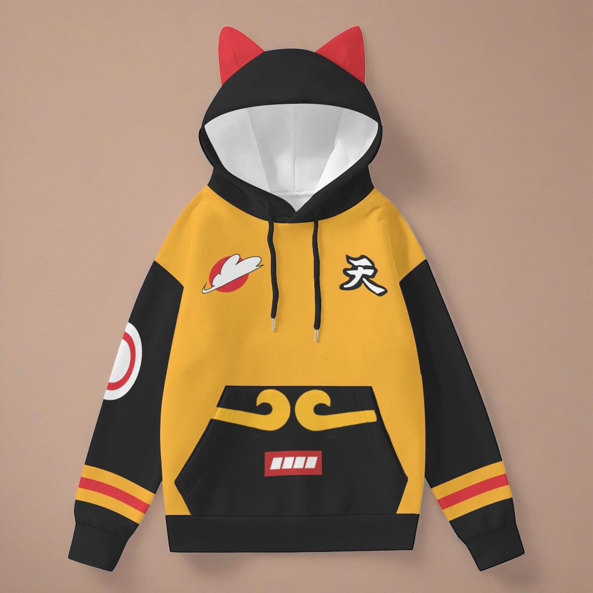 TAW | LEGO Monkie Kid Cosplay - Unisex W Edition Wukong Cat Ear Hoodie ...